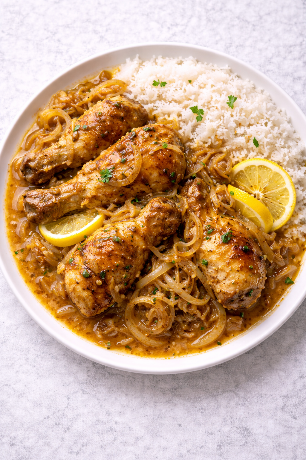 Chicken Yassa Recipe (Authentic Senegalese Lemon Onion Chicken ...