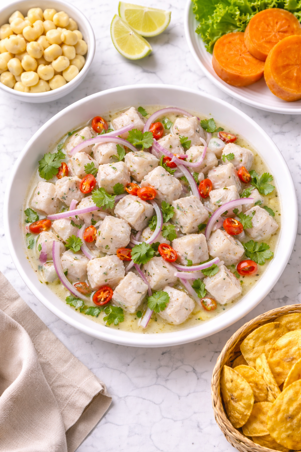 Ceviche Recipe (Authentic Peruvian Classic) - therecipekitchen.co.uk